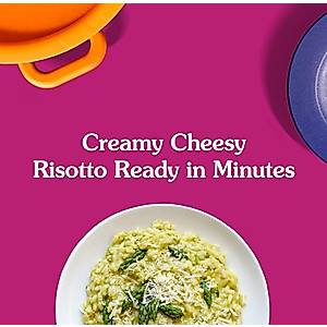 BEN'S ORIGINAL Ready Rice Cheese Risotto Flavored Rice, Easy Dinner Side, 8.5 oz Pouch