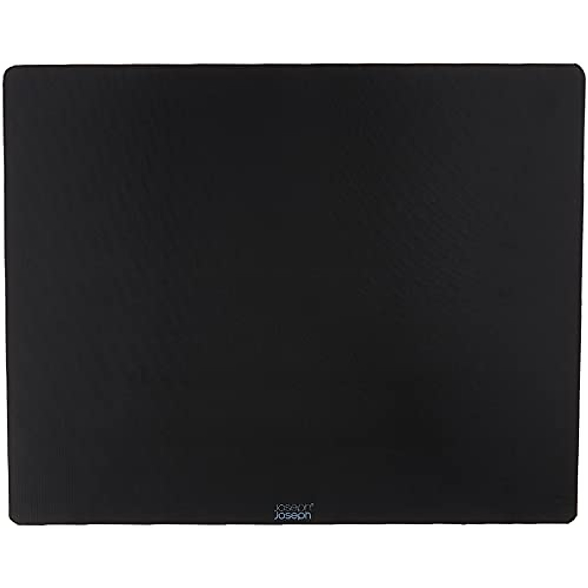 Joseph Joseph Worktop Saver Glass Cutting Board and Serving Board Heat Resistant, 15.8-in x 19.7-in, Black