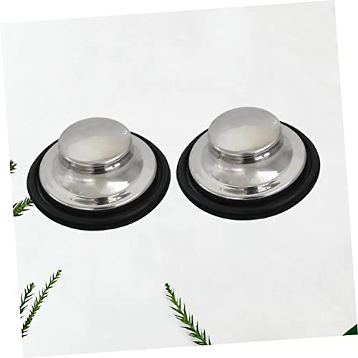 Zerodeko 6 Pcs Bathtub Drain Plug Bathtub Stopper Tub Drain Stopper Bath Tub Plug Garbage Disposal Plug Sink Stopper Kitchen Sink Plug Sealing Water Cover Stainless Steel