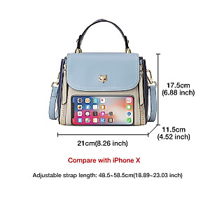 Leather Satchel Handbags for Women Fashion Small Crossbody Bags Lady Medium Mini Top Handle Bag Female Luxury Woman Purse