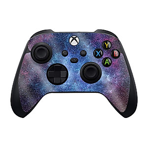 MightySkins Glossy Glitter Skin Compatible with Xbox Series X and S Controller - Nebula | Protective, Durable High-Gloss Glitter Finish | Easy to Apply and Change Styles | Made in The USA (GL-MIXBSERXSCON-Nebula)