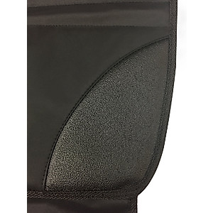 Jeep Car Seat Protector, Anti Slip Car Seat Mat, Seat Protector for Car Seat and Pets, Water Resistant seat Back Protector, Easy Clean Car Seat Protector, Fits Most Vehicles, Safe for Babies, Black