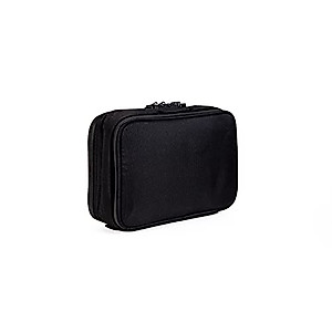 DIME BAGS Omerta Goodfella with Lock | Carbon Filter Locking Padded Pod | Activated Carbon Technology and TSA-Approved Combination Lock (10 inch, Black)