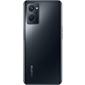 Realme 9i 4G LTE GSM 128GB + 6GB 6.6" 50MP Triple Camera Unlocked Latin Europe Dual Sim (NOT Verizon/Boost/Cricket/Metro/AT&T) + Fast Car Charger Bundle (Prism Black)