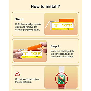 PGI-280 XXL/CLI-281 XXL Ink Cartridge 5 Color Value Pack Replacement for Canon 280 281 Ink Cartridges Compatible with Printer PIXMA TR8520 TR8620 TR7520 TR8600 TS6120 TR8500 TS6220 TS9120