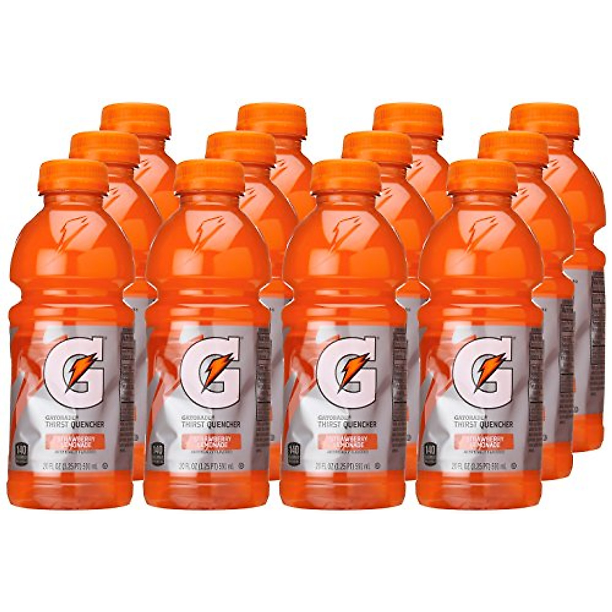 Gatorade Series 02 Perform Strawberry Lemonade, 20 oz 8 pack