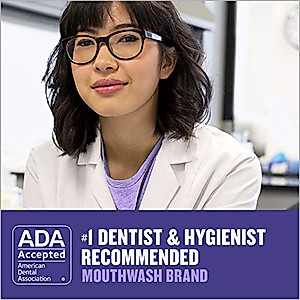 Listerine Total Care Anticavity Fluoride Mouthwash, 6 Benefit Oral Rinse Kills 99% of Bad Breath Germs, Prevents Cavities, Strengthens Enamel, ADA-Accepted, Fresh Mint, 8.5 Fl. Oz (250 mL)