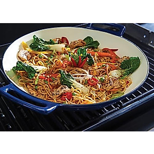 Broil King Cast Iron Porcelain Wok