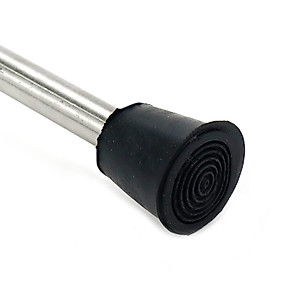 Rannb Door Stopper Stainless Steel Wall Mounted Door Stop with Rubber Bumper 7.87"/200mm Length