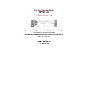 Chicken Feed Treat 10 lbs | USA Produced Grubs (Black Fly Larvae) & Organic Whole Grains