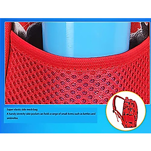 ZDKESGD School Backpack for teen boys girls 3D Comic Schoolbag Anime Cartoon Waterproof Bookbag