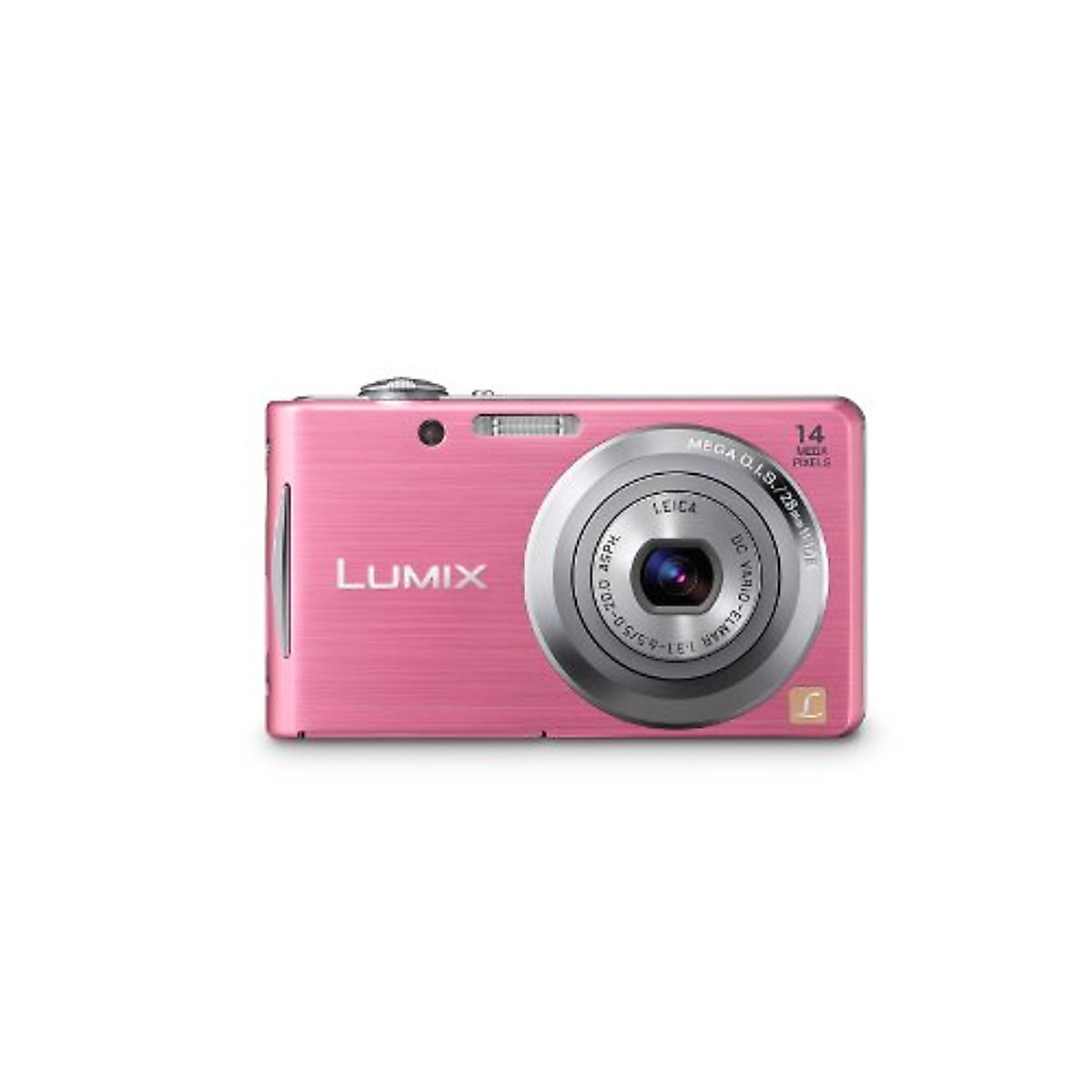 Panasonic Lumix DMC-FH2 14.1 MP Digital Camera with 4x Optical Image Stabilized Zoom with 2.7-Inch LCD (Pink)