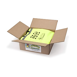 AABACO Universal Spill KIT – Perfect Spill Kits for Trucks - in Portable High Visibility Yellow Tote Bag –for Spill Response – Chemical Or Oil Containment -1 Kit