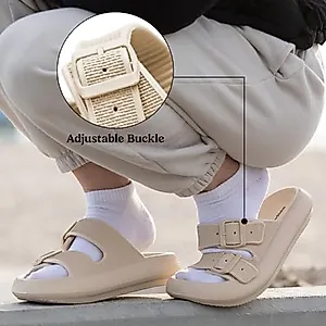 Pillow Slides Women's and Men's Pillow Sandals | Extremely Comfy | Ergonomically Designed | Cushioned Sole | Easy Clean | Lightweight