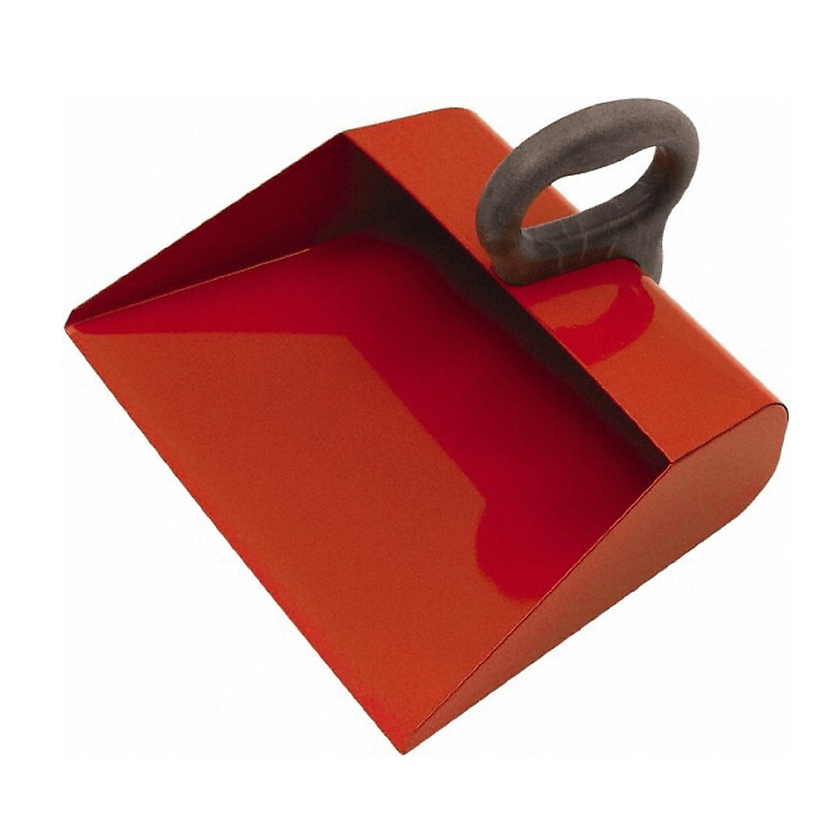 PRO SOURCE 14" Wide Handheld Dustpan and Shop Scoop: Steel Body, 6" Plastic Handle