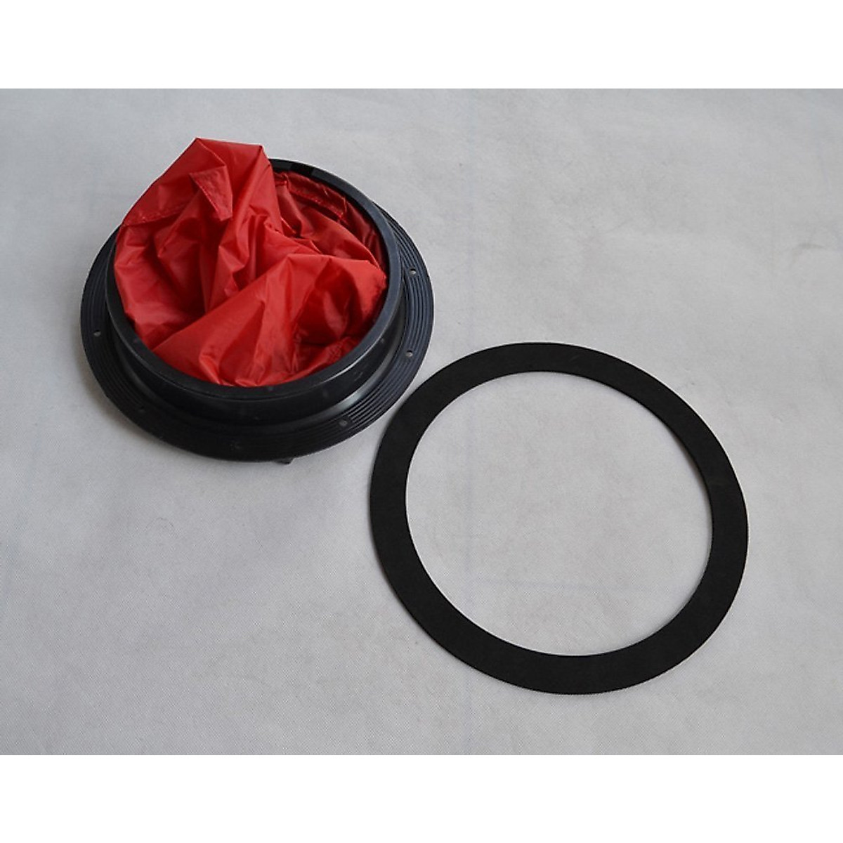 RIYIN 8 Inch Hole Diameter Deck Hatch with Cat Bag for Kayak Boat Fishing Rigging