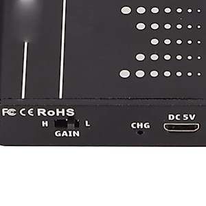 WinmetEuro HiFi Earphone Amplifier, 3.5mm Cable Headphone Amplifier for MP3 for Computers for Mobile Phones