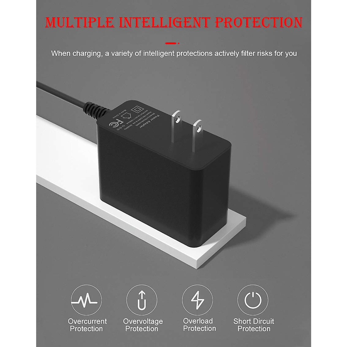 MEROM 12V 3A Power Supply 36W Universal AC DC Adapter AC 100-240V to DC 12V Switching Power Supply Transformer for Speaker, Router, Hard Drives, Cameras, Audio Gear and Most 12V Devices