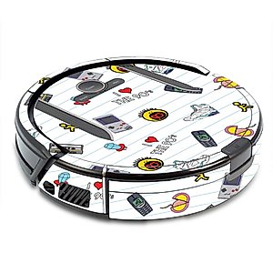 MightySkins Skin Compatible with Shark Ion Robot R85 Vacuum - Love The 90s | Protective, Durable, and Unique Vinyl Decal wrap Cover | Easy to Apply, Remove, and Change Styles | Made in The USA