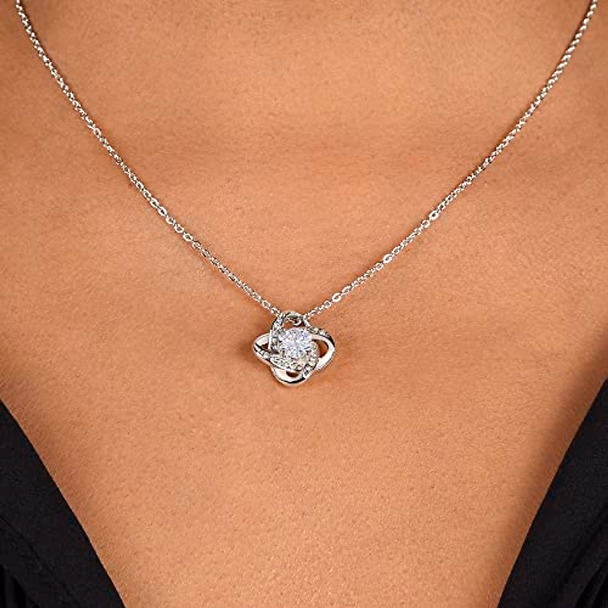 AZGifts To My Smokin' hot Soulmate Alluring Beauty Necklace With Message Card In A Box For Wife From Husband Love Always, Jewelry Women, Necklaces Wife, Your Presence Makes Me Complete, Silver