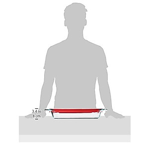 Pyrex Easy Grab 6-Piece Glass Bakeware and Food Storage Set