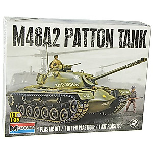Monogram Revell 1:35 M48A2 Patton Tank, Green