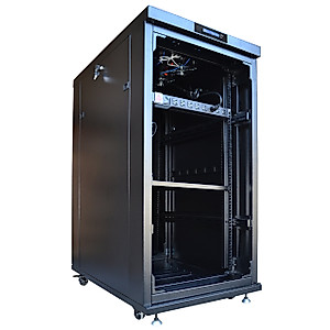 27U 32" Depth Server Rack Enclosure Cabinet Best Floor Standing Network Server Rack Cabinet