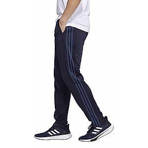 adidas Mens Midweight Essential Tricot Zip Track Pants (as1, Alpha, l, Regular, Regular, Legend Ink/Navy)