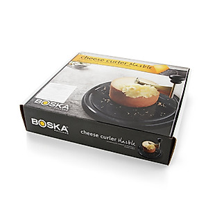 Cheese Curler - Marble Pro Stainless Steel - Best for Cheese Wheel or Chocolate - Multifunctional Rust-Proof Shredder - Manual Handheld Cheese Slicer 10in