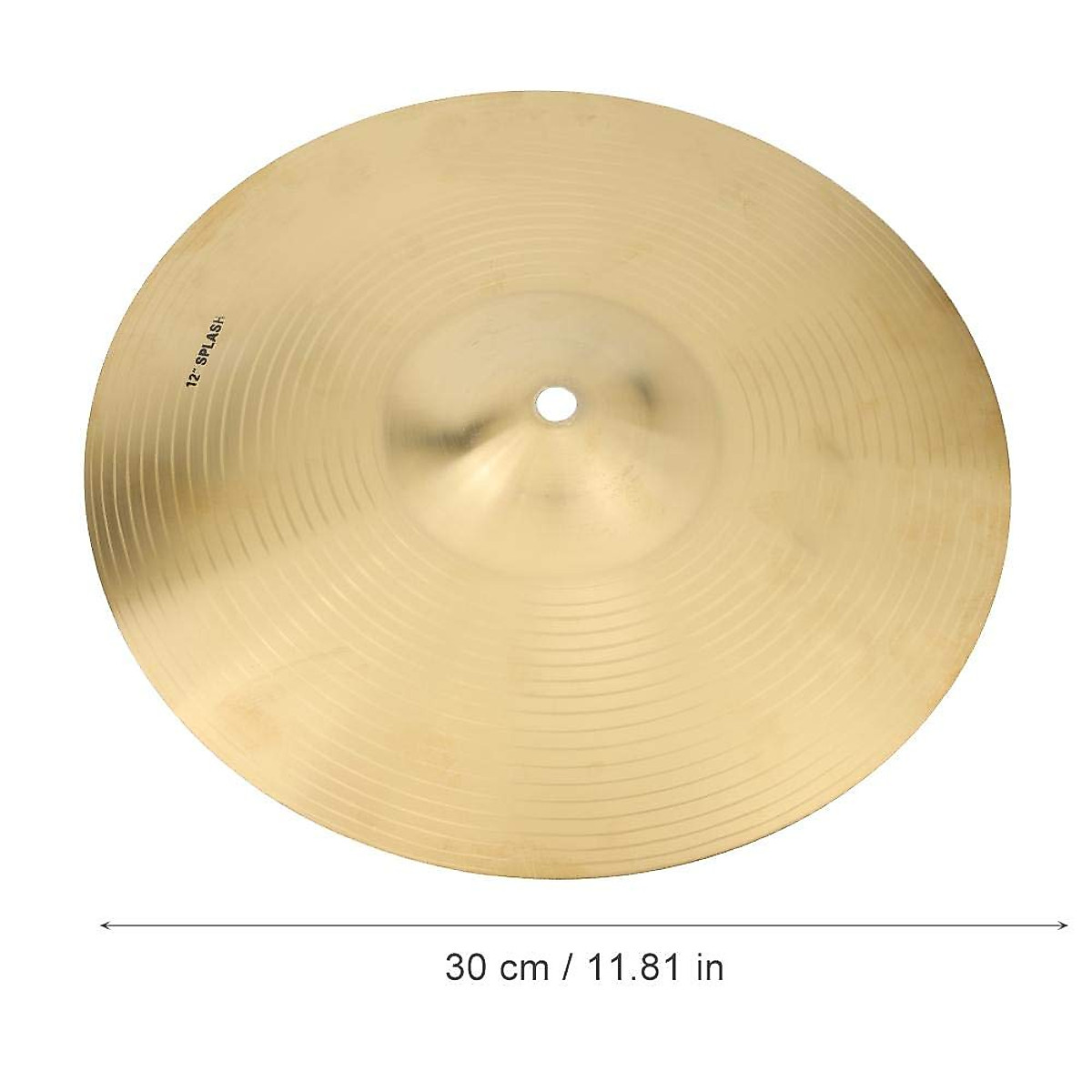 Drum Cymbal Pack,12in Brass Cymbal Musical Instrument Accessory for Drum Set