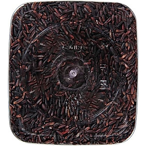 RiceSelect Premium Black Rice, Whole-Grain, Gluten-Free, Non-GMO, and Vegan Rice, BPA-Free 22-Ounce Jar (Pack of 1)