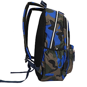 COTEetCI School Backpack for Boys Camouflage Student Bookbag Lightweight Kids Shoulder Daypack Travel Back Pack