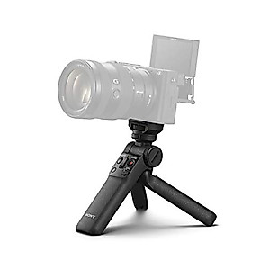 Sony Wireless Bluetooth Shooting Grip and Tripod for still and video, ideal for vlogging (GP-VPT2BT)