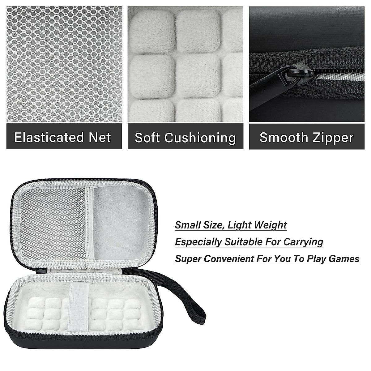 Hard Carrying Holder Compatible with Handheld Game Console- Game Boy Case Only