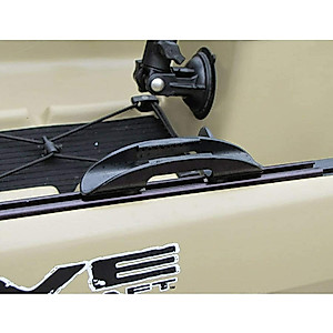 Pmsanzay Paddle Holder Kayak Paddle Clip Fishing Net Clip with Hardware, Track Mount - (Pack of 2) - No Track, No Paddle