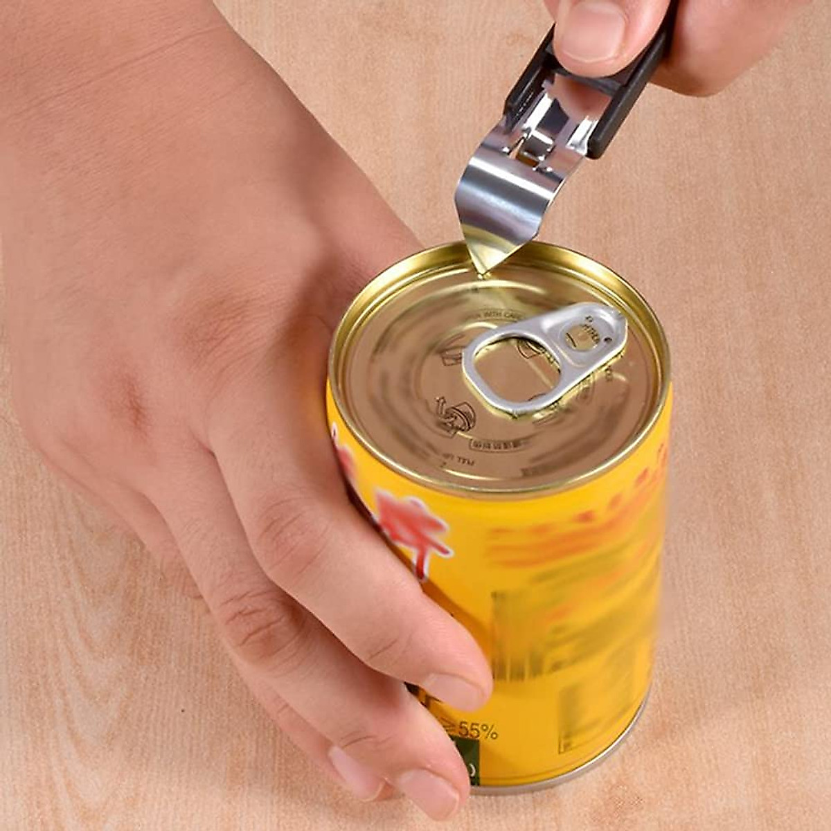 GUITU Magnetic Multifunctions Bar Tool for Camping Traveling Pull Tabs Stainless Steel Home Suplies Kitchen Gadget Can Opener Bottle Opener(1pcs)