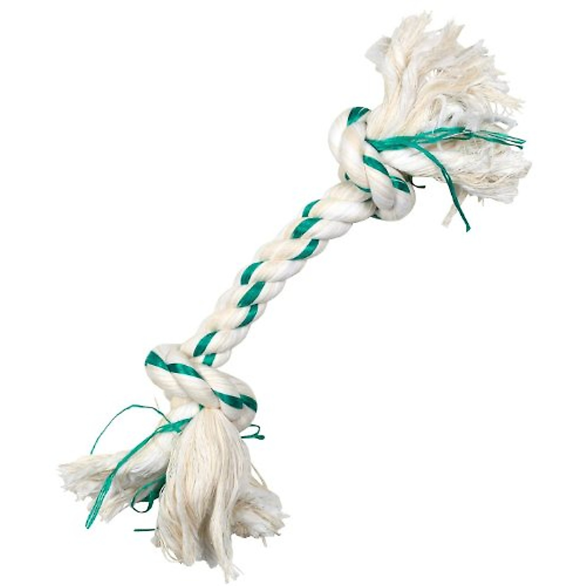 Booda Fresh N Floss 2-Knot Rope Bone Spearmint Large