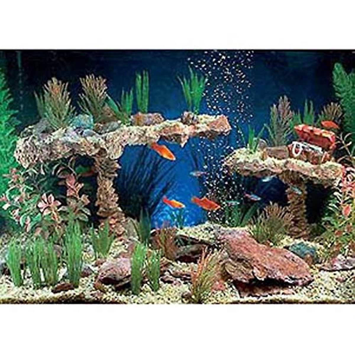 Penn-Plax TT2 Tank Terrace Aquarium Shelf System | Add Visual Interest to Your Tank with This Durable Shelf