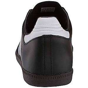 adidas Men's Samba Soccer Shoe, White/Black, 11 M US