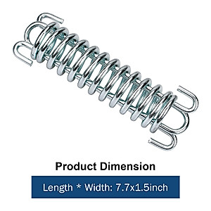 Porch Swing Springs for Hammock Chair, Heavy Duty, 300 LBS, Outdoor & Indoor (2 Pack)