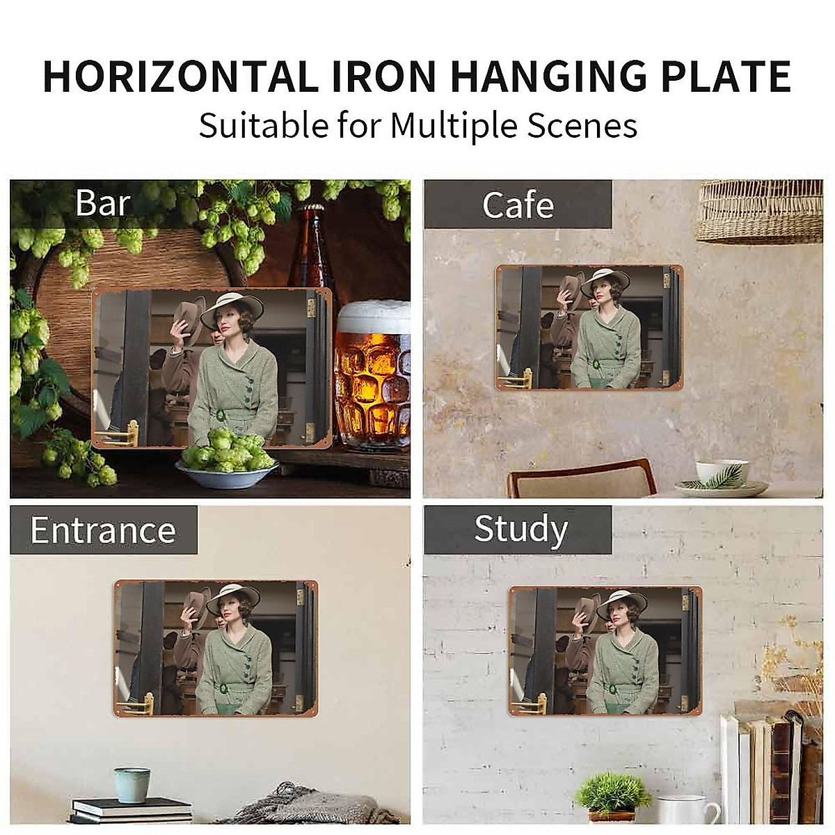 Changeling Poster Tin Logo Metal Style Cafe Home Bar Garage Garden Door Wall Art Decor 8x12 inches