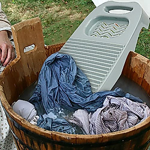 Large Washboard, Hand Wash, Washing Clothes Board, Household Laundry Board, Washing Board, High Toughness, Wear-Resistant, Light, Save Effort, Anti-Skid, Thick Section