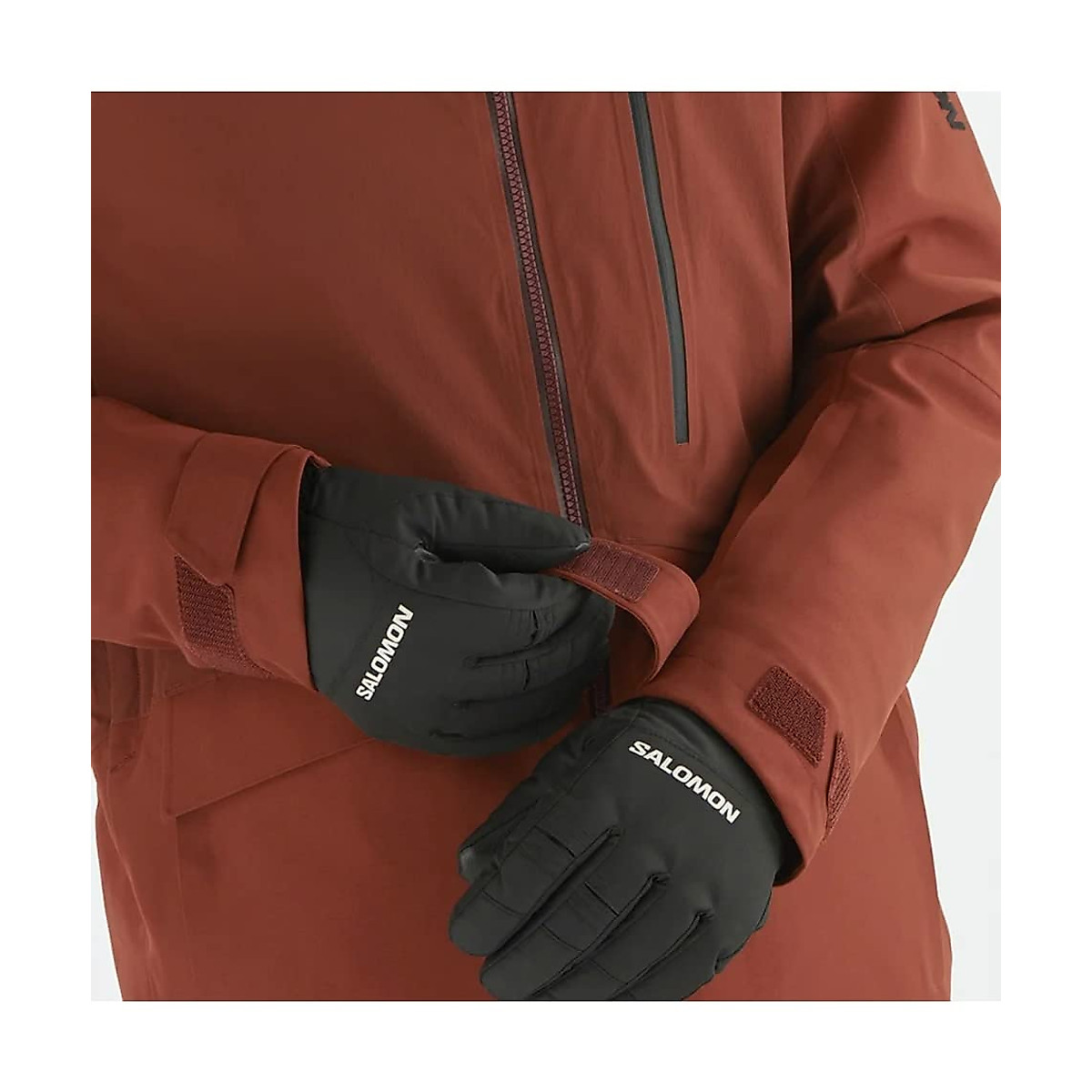 Salomon Men's Standard Untracked Jacket, Roasted Cashew, Small