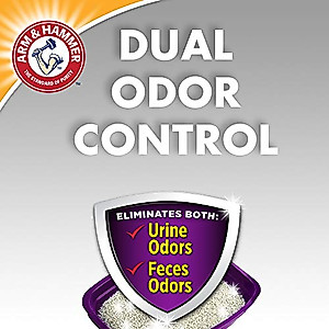 Arm & Hammer Double Duty Clumping Cat Litter, 40lb Box