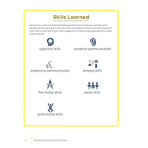 The Feelings Activity Book for Toddlers: 50 Fun Activities to Identify, Understand, and Manage Big Feelings