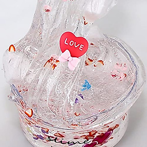 HFCHUPIN 3 Pieces Clear Slime, Party Favor for Kids Girls & Boys,for Anxiety Relief,Ages 6+ Non Sticky,Super Soft Sludge Toy,Bubble DIY Slime, Art Craft Birthday Preschool Education and Party Favors