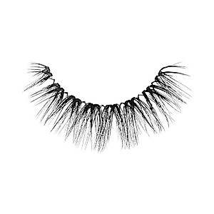 KISS My Lash But Bolder, False Eyelashes, Big Personality', 14 mm, Includes 1 Pair, Contact Lens Friendly, Easy to Apply, Reusable Strip Lashes, Glue-On