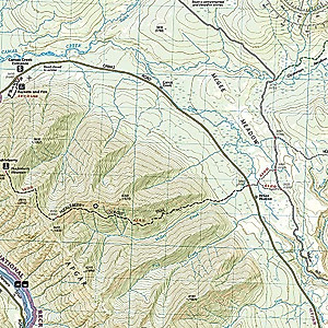 North Fork: Glacier National Park Map (National Geographic Trails Illustrated Map, 313)
