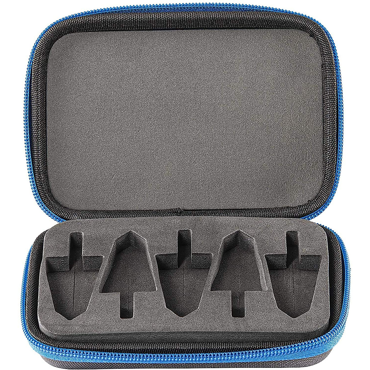 Muzzy Broadheads and Accessory Case, Grey/Blue (601)