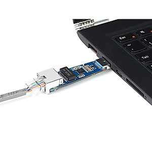 USB 3.2 Gen1 to RJ45 Gigabit Ethernet Converter, No Need Driver,Plug and Play,Multi Systems Compatibility